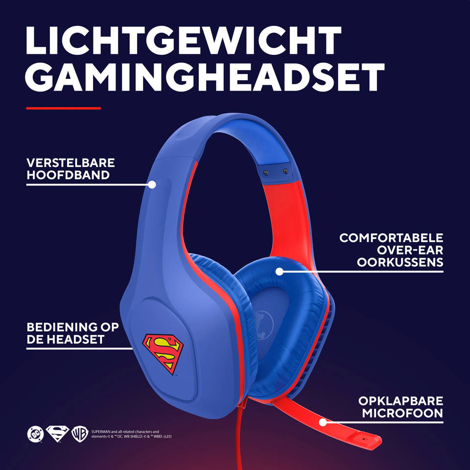 Trust GXT416 Zirox Super-Man bedrade gaming headset