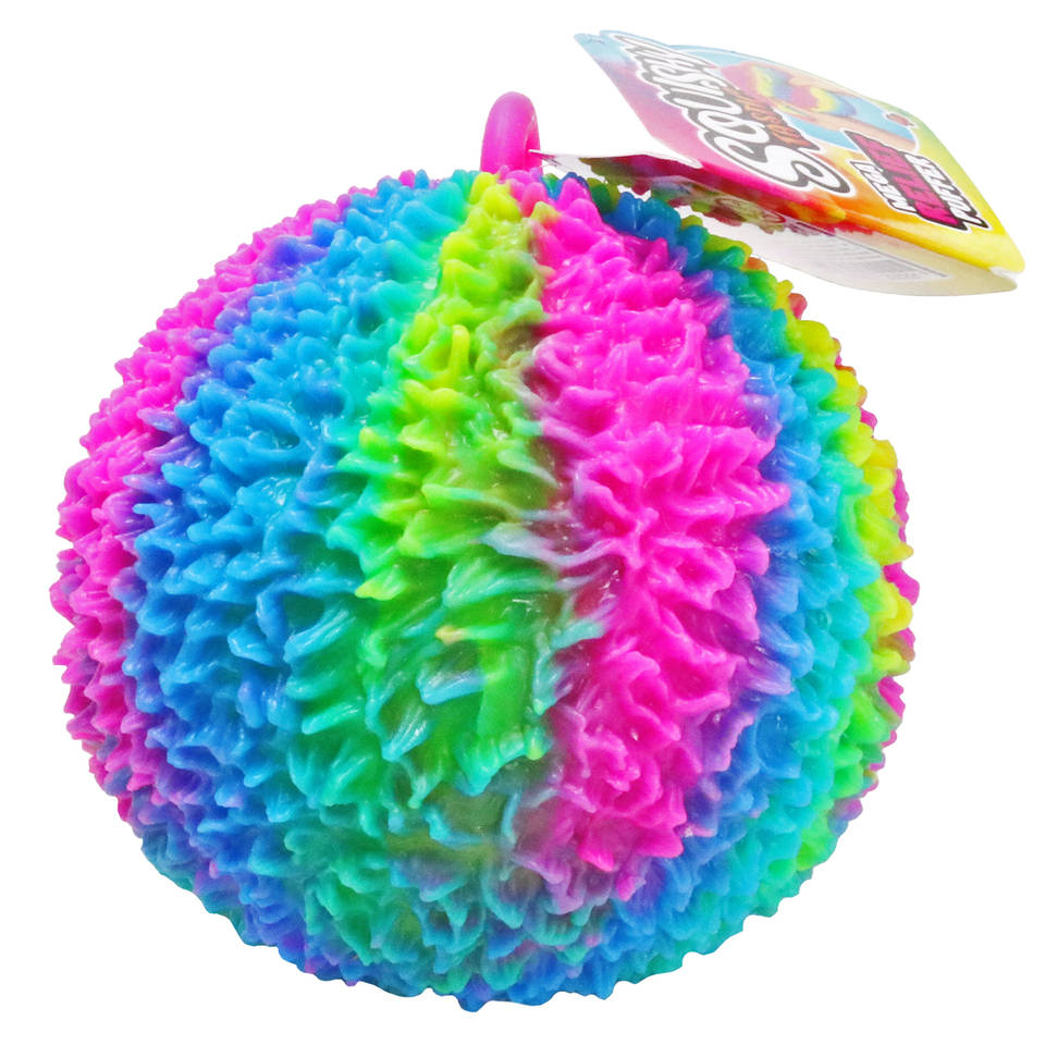 Squishy Tastic Pufferball regenboog