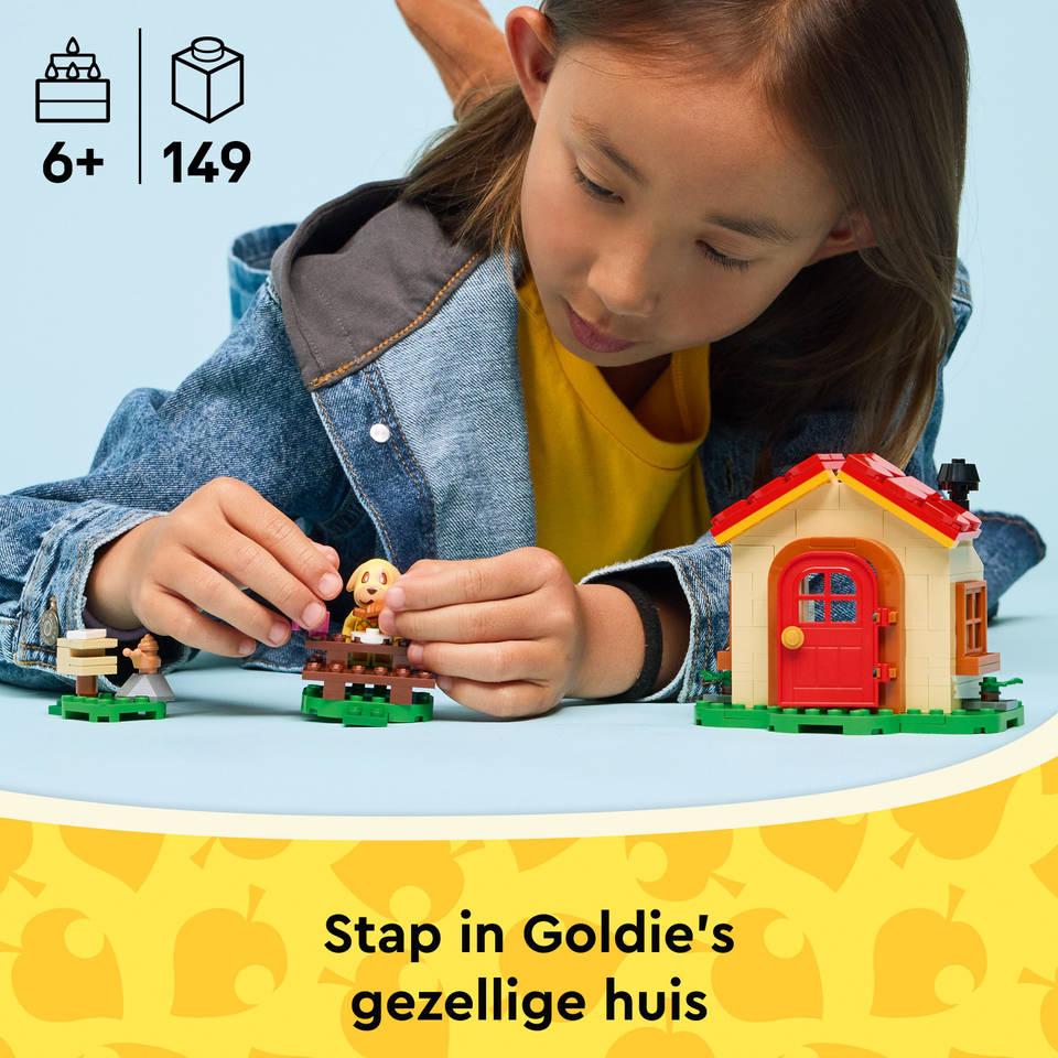 LEGO Animal Crossing Goldies knusse huisje 77058
