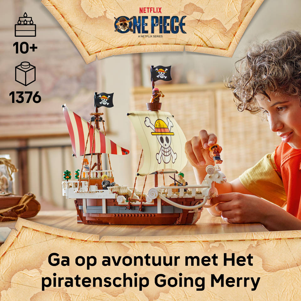 LEGO ONE PIECE het piratenschip Going Merry 75639