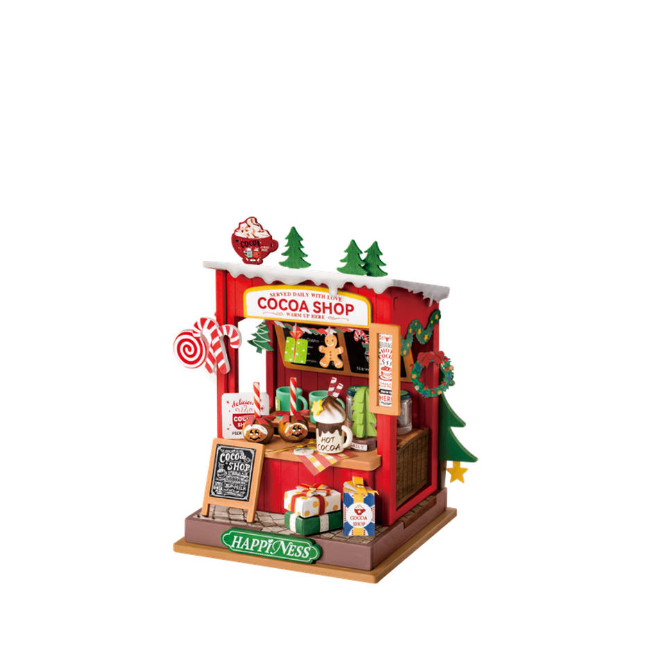 DIY Kerst chocolade winkel