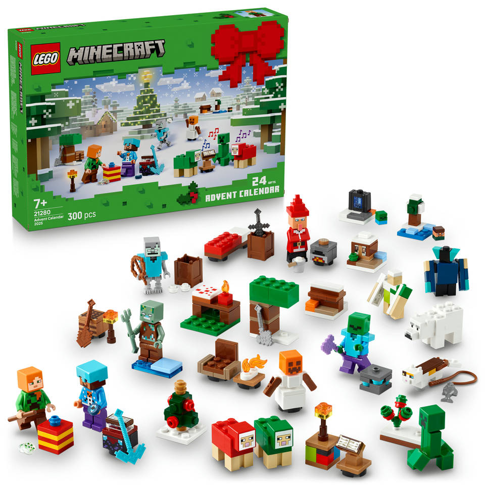 LEGO Minecraft adventskalender 2025 21280