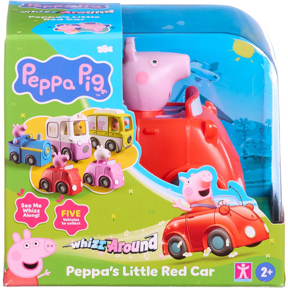 Peppa Pig Whizz Around Peppa's kleine rode auto