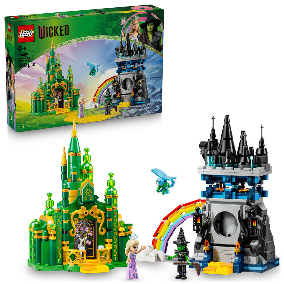LEGO Wicked Emerald City en Kiamo Ko kasteel 75689