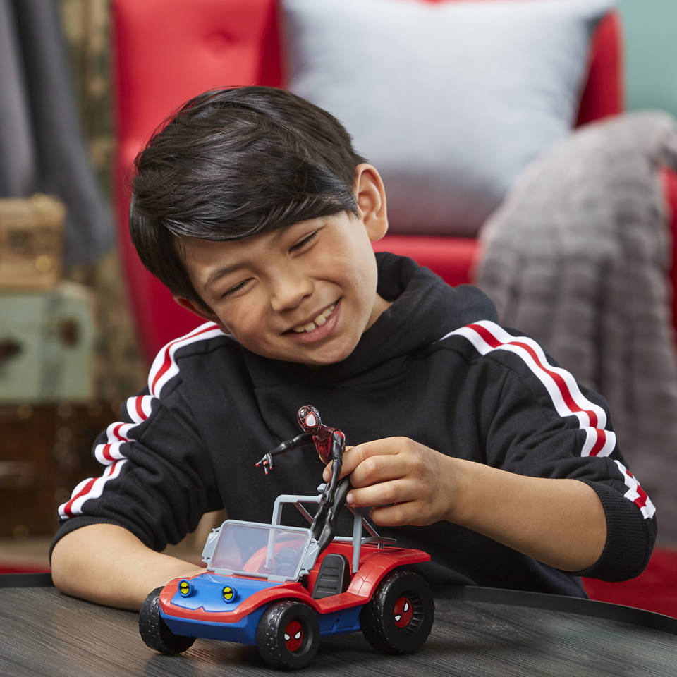 Marvel Spider-Man Spider-Mobile voertuig