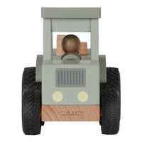 Little Dutch Little Farm tractor met trailer