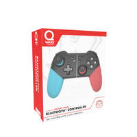 Nintendo Switch Qware Gaming Bluetooth controller - blauw/rood