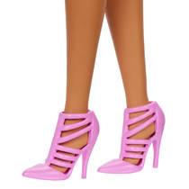 Barbie Fashionista pop in jurk met roos