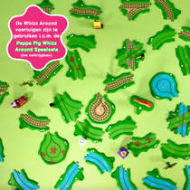 Peppa Pig Whizz Around Peppa's kleine rode auto