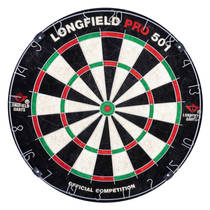 Longfield Darts houten cabinet + sisal dartbord